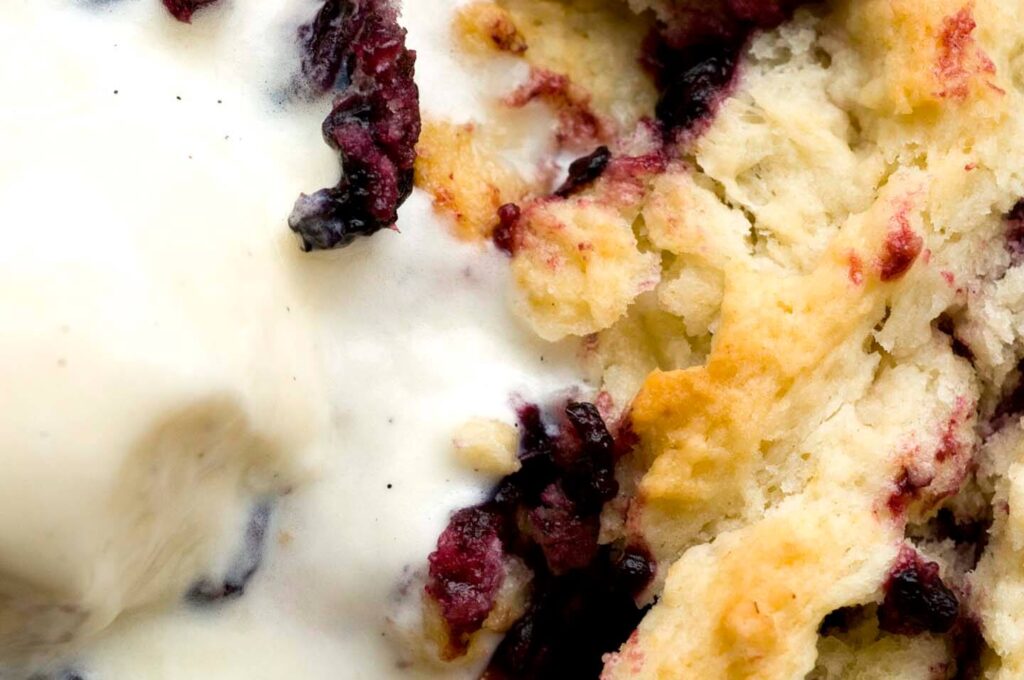 Dewberry cobbler is your reward | Homesick Texan