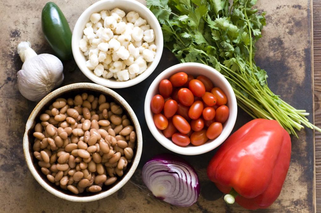Pinto bean and hominy salad | Homesick Texan
